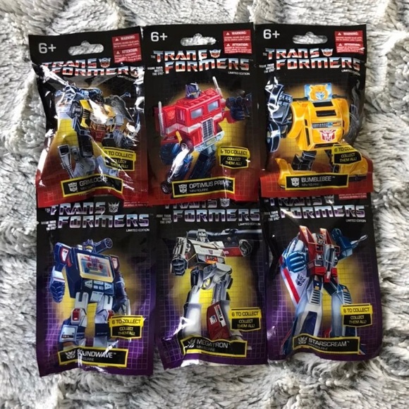 Hasbro | Toys | 6pc Transformers Mini Toy Gift Set Nib N34 | Poshmark